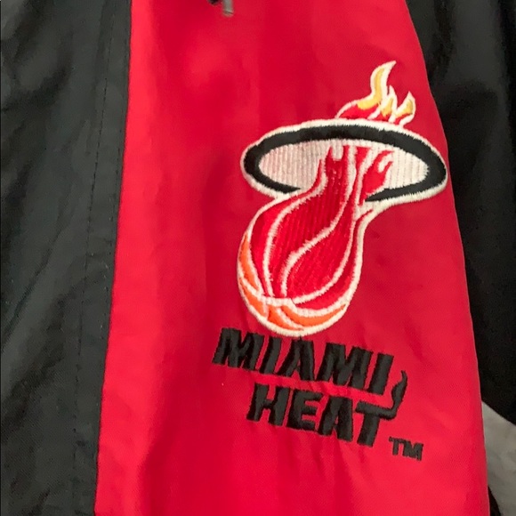 Tops | Vintage Miami Heat Starter Jacket Good Condition | Poshmark